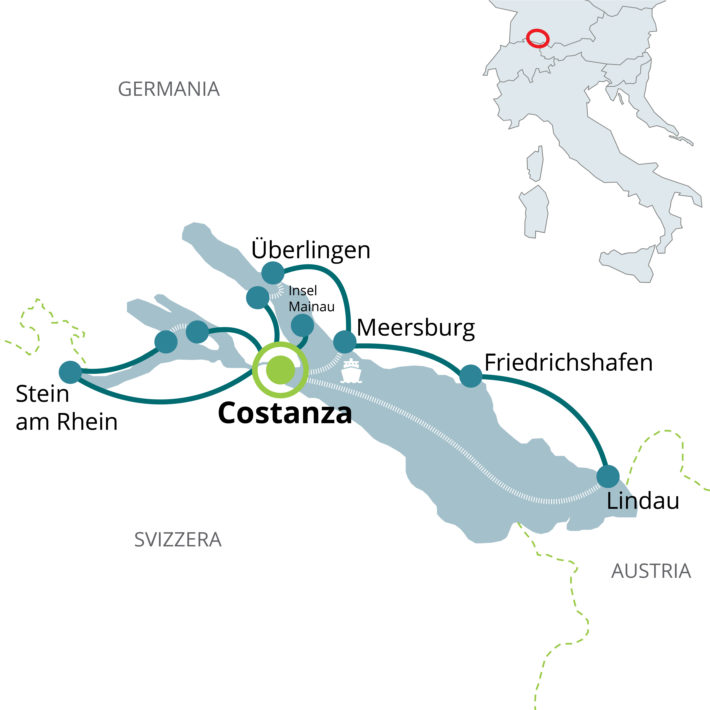 Vacanza in bici a margherita sul lago di Costanza - FunActive TOURS